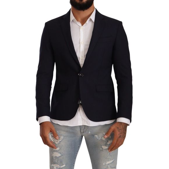 Domenico Tagliente | Jackets & Coats | Domenico Tagliente Black Single ...